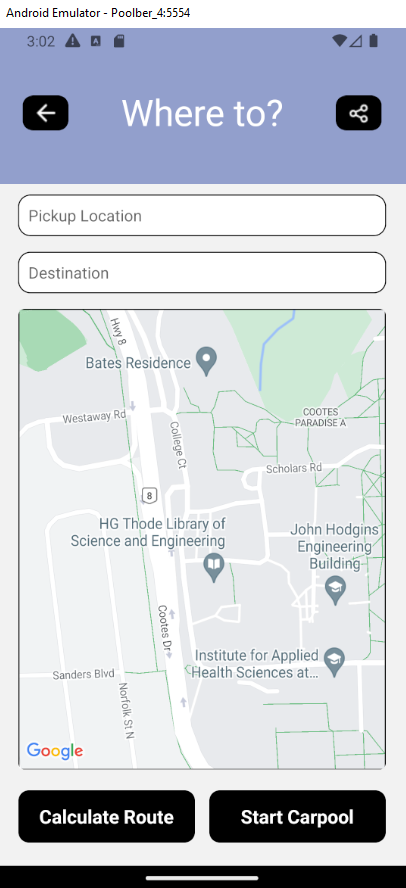 GitHub - adam-mak/Poolber: Carpooling Application