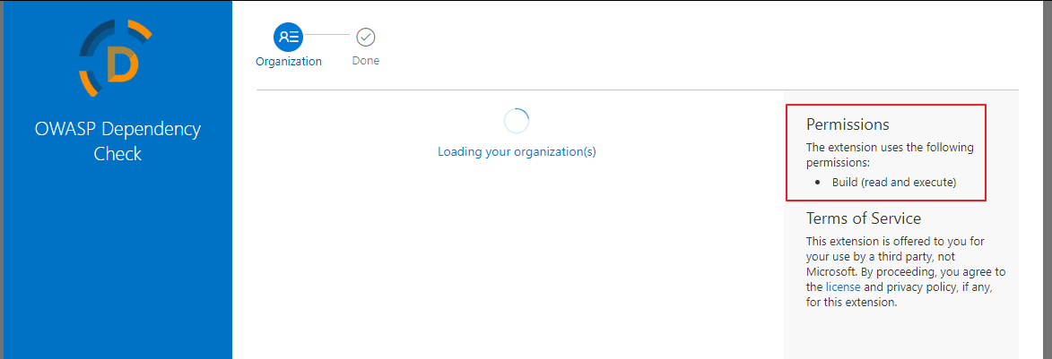 Can you elaborate why the extension needs Build execute permissions? · Issue #129 · dependency ...