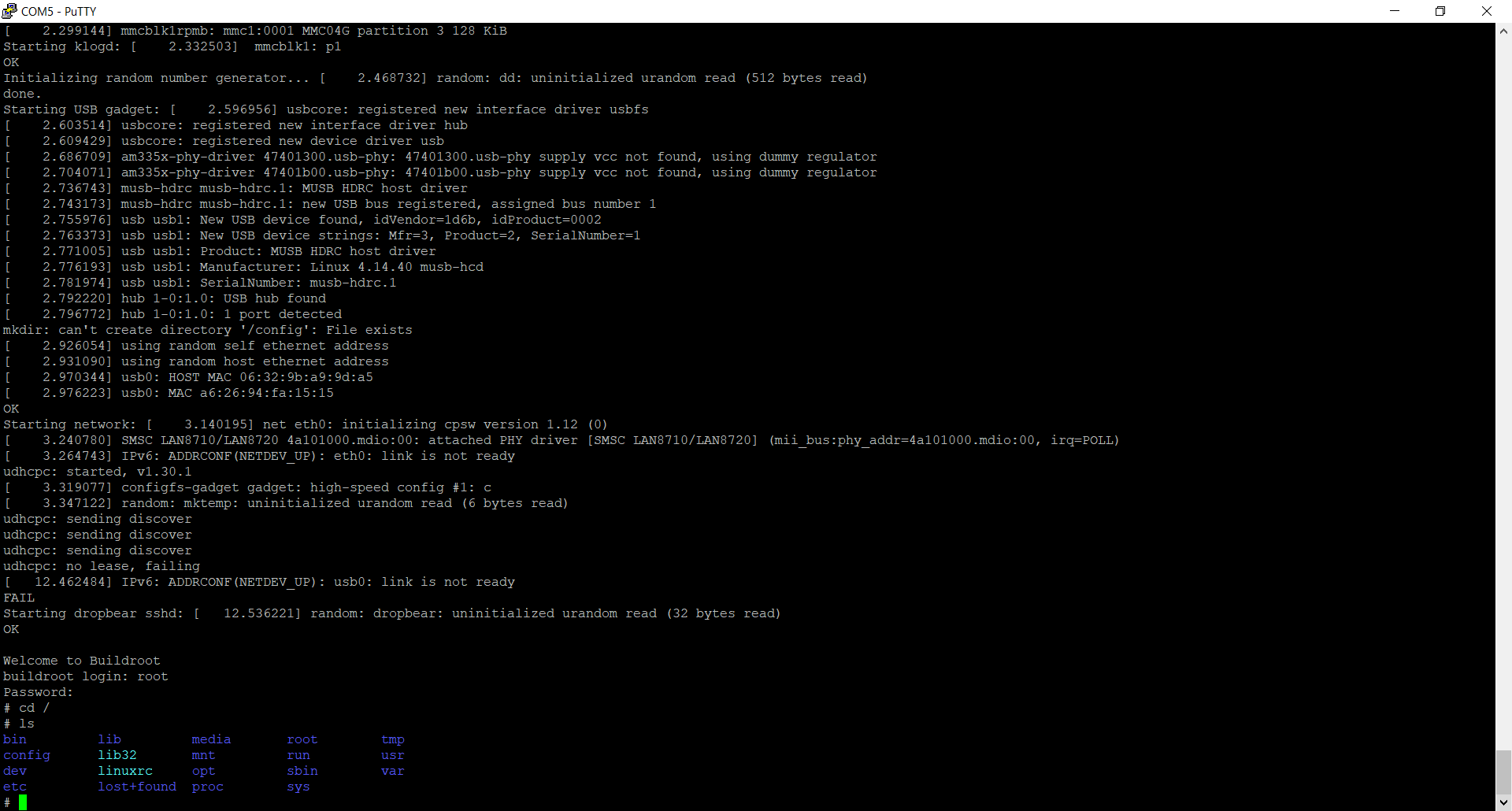 Bring up of Buildroot environment · Issue #1 · cu-ecen-aeld/final-project-jordicrosmompart · GitHub