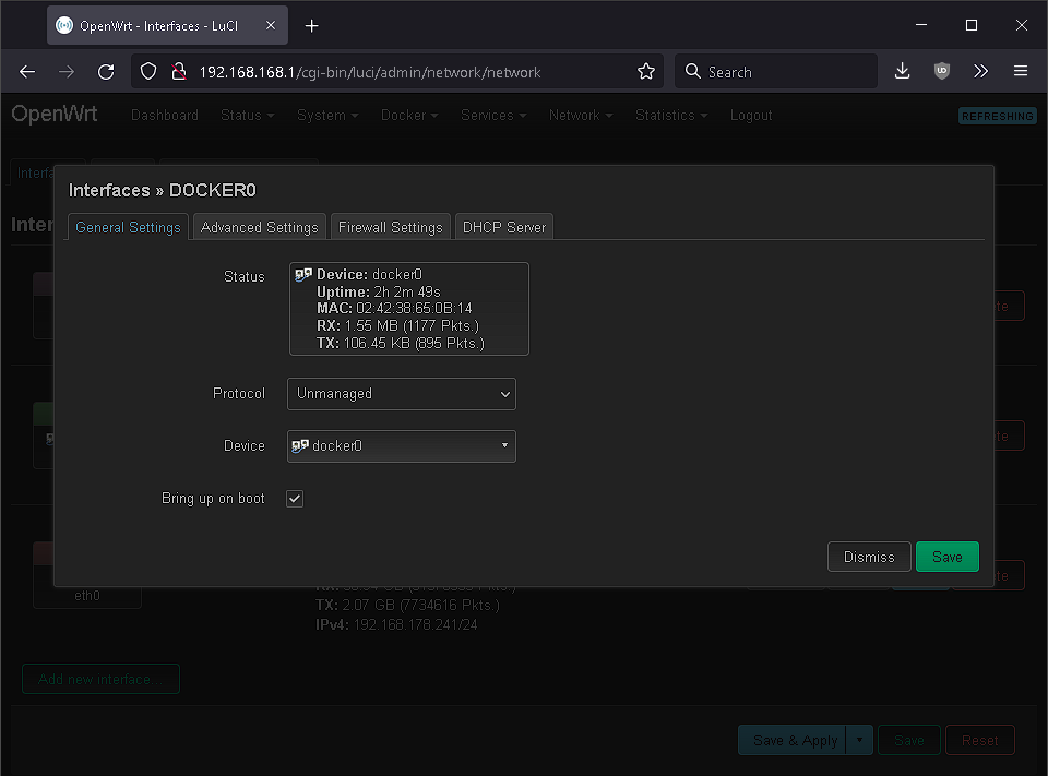 OpenWRT Dashboard Timeout with Undefined 1 · Issue #41 · linuxserver/docker-netbootxyz · GitHub
