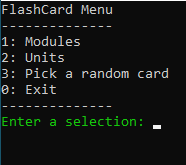 GitHub - zzelouf/FlashCardApp: CRUD flashcard app which I have been working on throughout the ...
