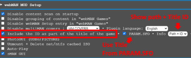 webman scan and show PSN titles in webman folder on XMB [Feature Request] · Issue #412 ...