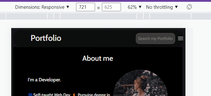 fix the hamburger menu for mobile screens · Issue #22 · fykaa/Sample-Portfolio-for-Learners · GitHub