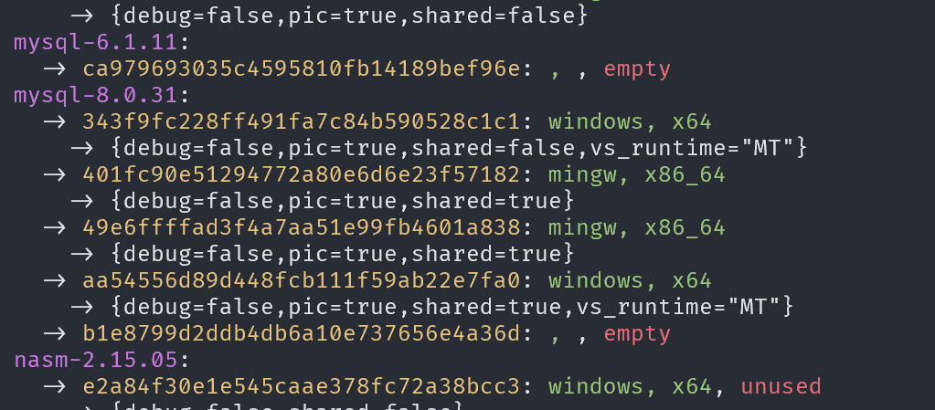 Xrepo支持通过hash去获取包使用信息 · Issue 3670 · Xmake Io Xmake · Github