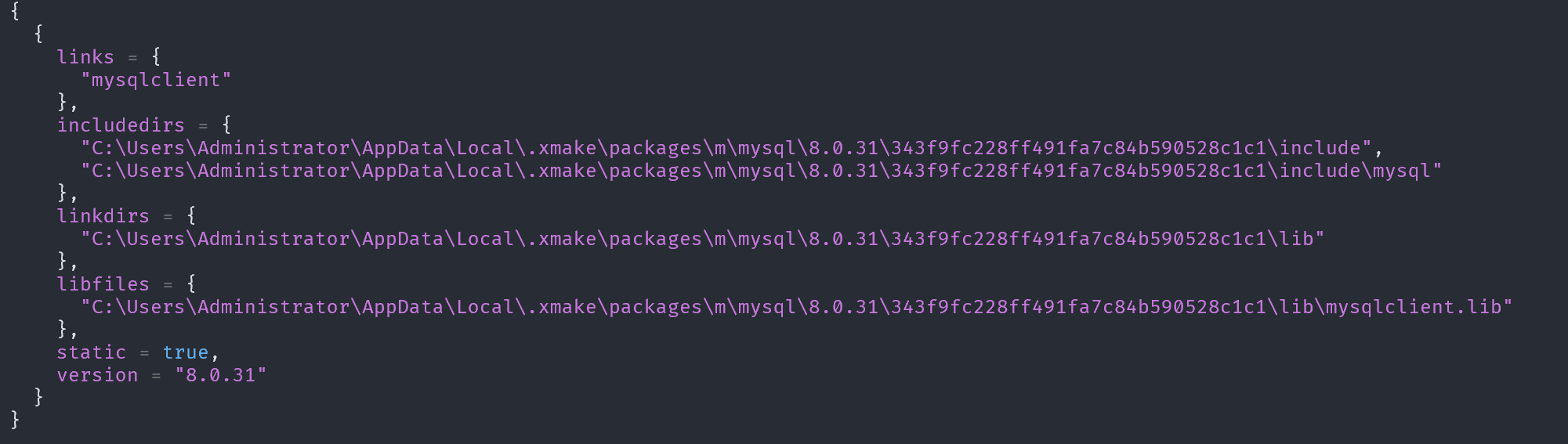 Xrepo支持通过hash去获取包使用信息 · Issue 3670 · Xmake Io Xmake · Github