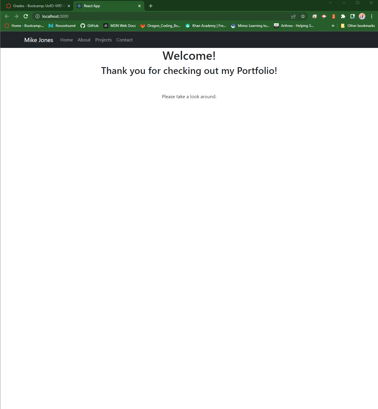 GitHub - mwjones2186/Portfolio2.0: This is a demonstration of my portfolio. Info about me ...
