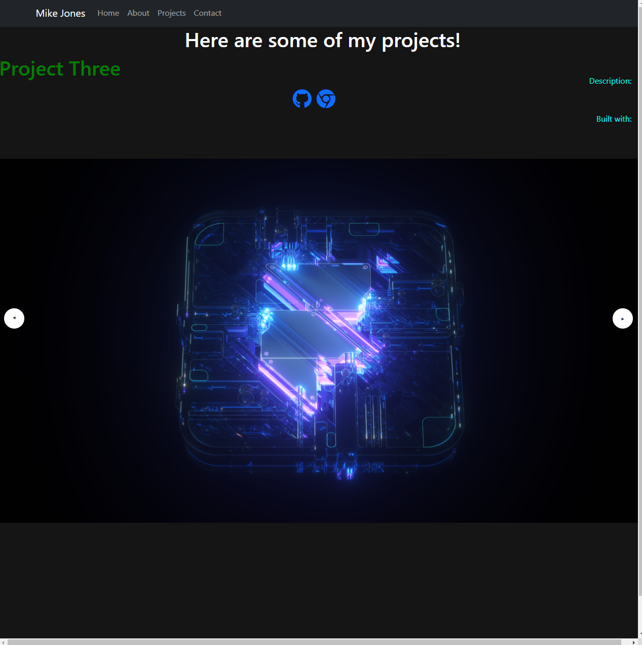 GitHub - mwjones2186/Portfolio2.0: This is a demonstration of my portfolio. Info about me ...