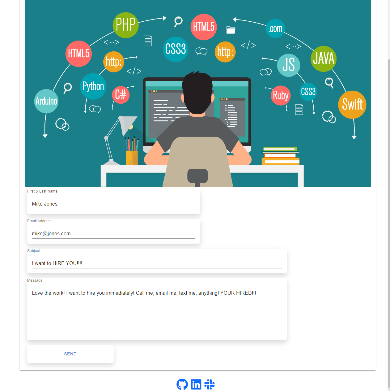 GitHub - mwjones2186/Portfolio2.0: This is a demonstration of my portfolio. Info about me ...