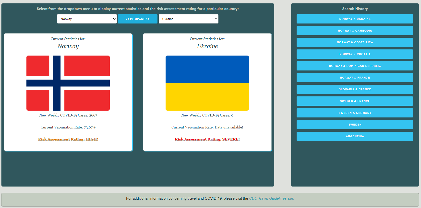 GitHub - SabotageCat/covid-risk-tracking-site