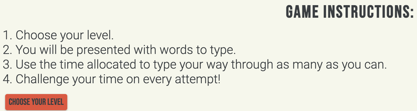 GitHub - SashG91/Rapid-Typing: A game designed to challenge a users ...