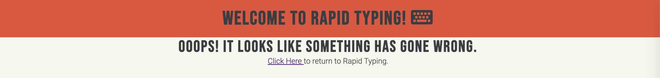 GitHub - SashG91/Rapid-Typing: A game designed to challenge a users ...