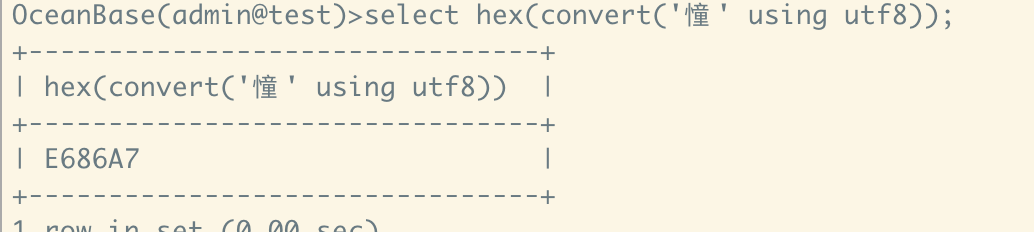 [Bug]: 写入varbinary字段时校验字符集 · Issue #1088 · oceanbase/oceanbase · GitHub