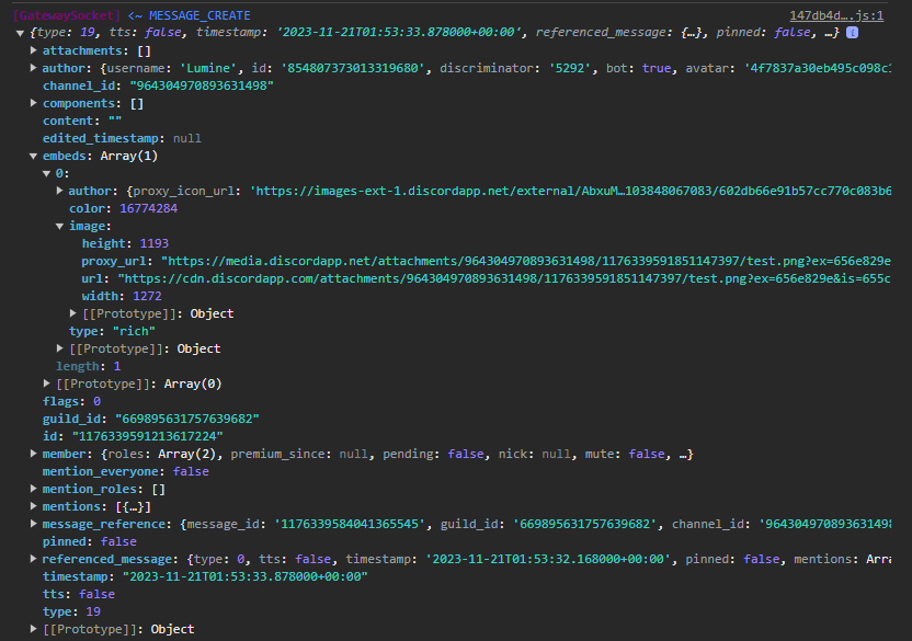 Images embedded with `attachment://` are randomly placed outside of the ...