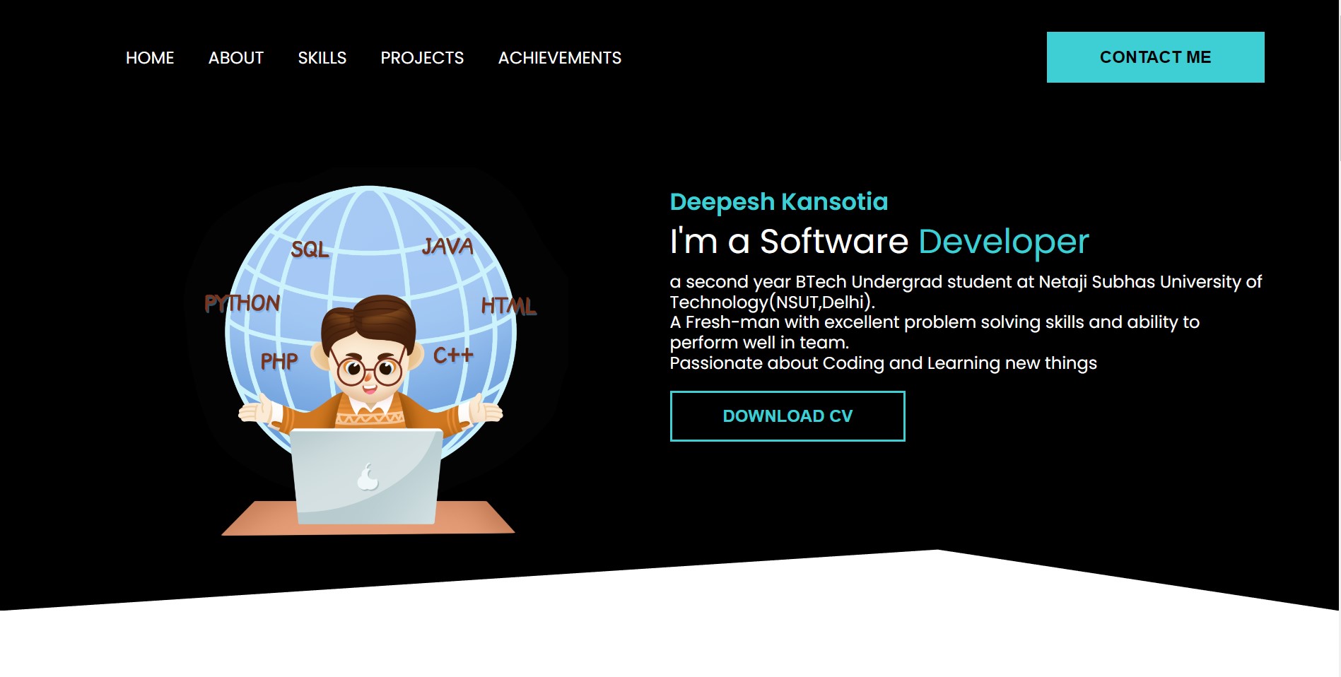 GitHub - deepeshkans/PortFolio