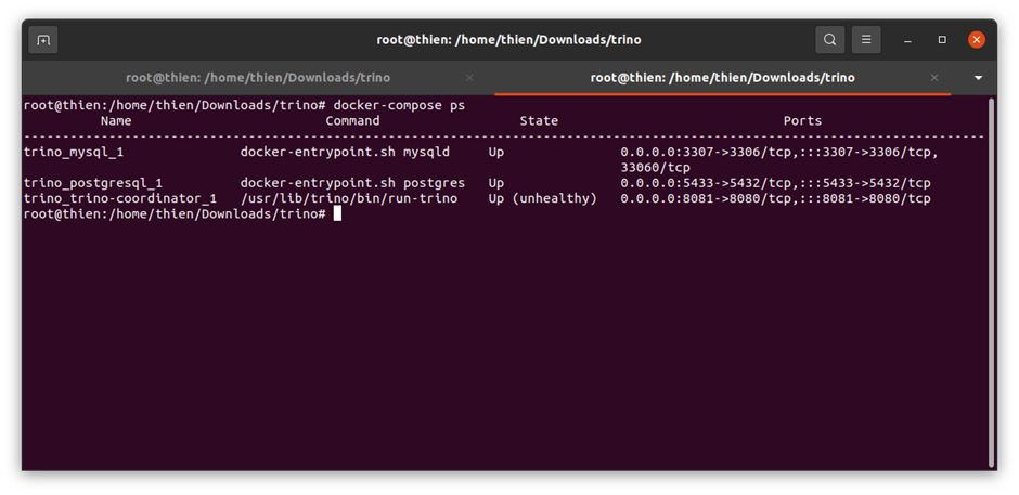 GitHub - Thien260102/Project_Trino: Open source Trino.io