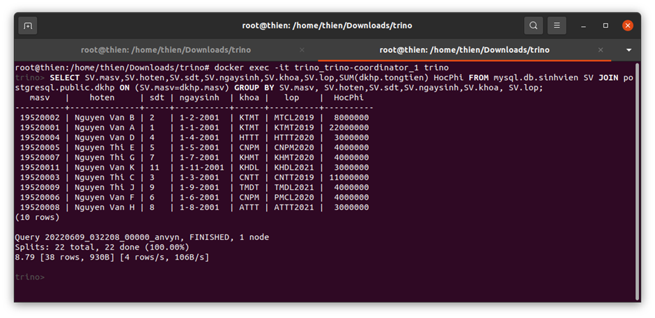 GitHub - Thien260102/Project_Trino: Open source Trino.io