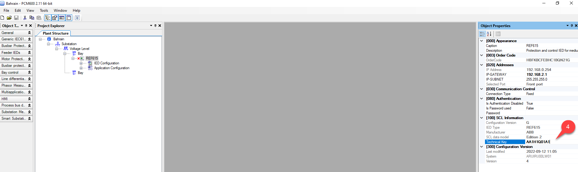 Requirement to suggest the technical key reference upon project creation based on IEC 81346 ...