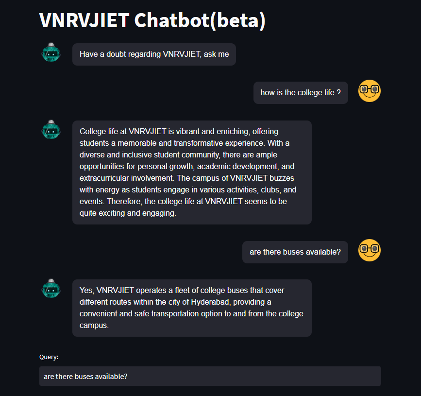 GitHub - Userfound404/VNRVJIET-Chatbot