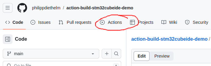 Github Philippdiethelm Action Build Stm32cubeide Demo Demo For Action Build Stm32cubeide