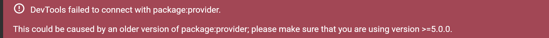 Devtools Cannot Access Provider · Issue 5183 · Flutter Devtools · Github