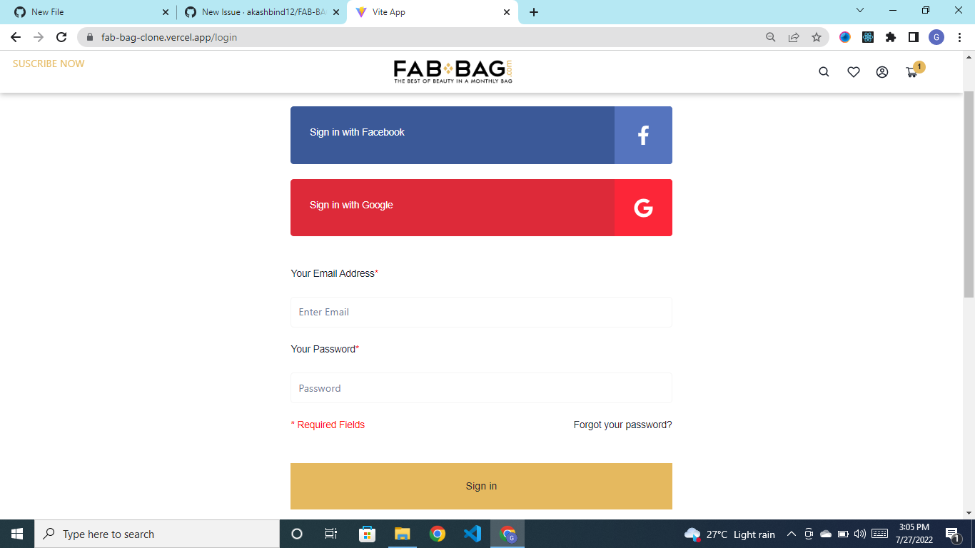 GitHub - akashbind12/FAB-BAG_clone: developed fabbag.com clone using React, Redux and Thunk. It ...