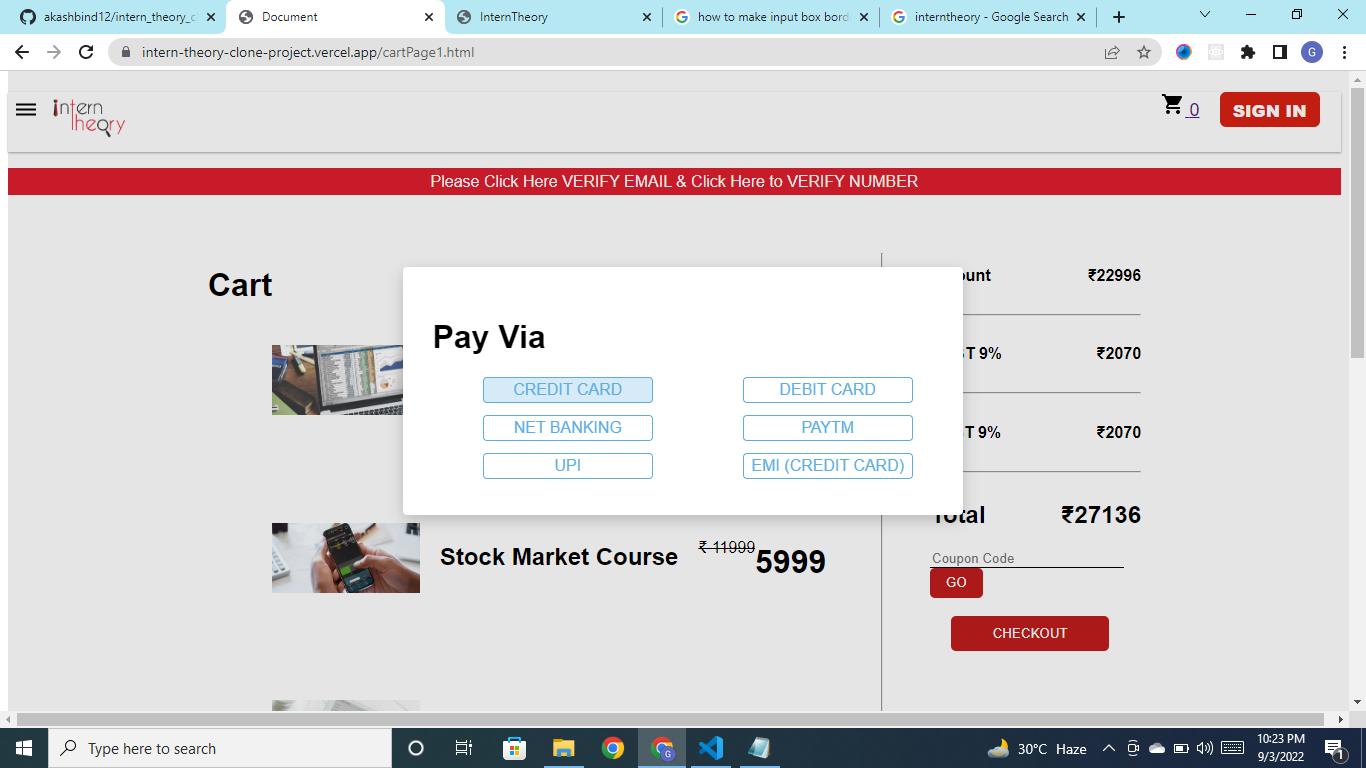 GitHub - akashbind12/intern_theory_clone_project: Developed clone of interntheory.com website ...