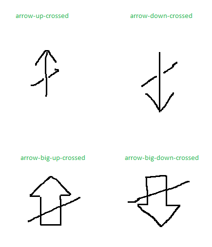Crossed arrows request · Issue #1418 · lucide-icons/lucide · GitHub