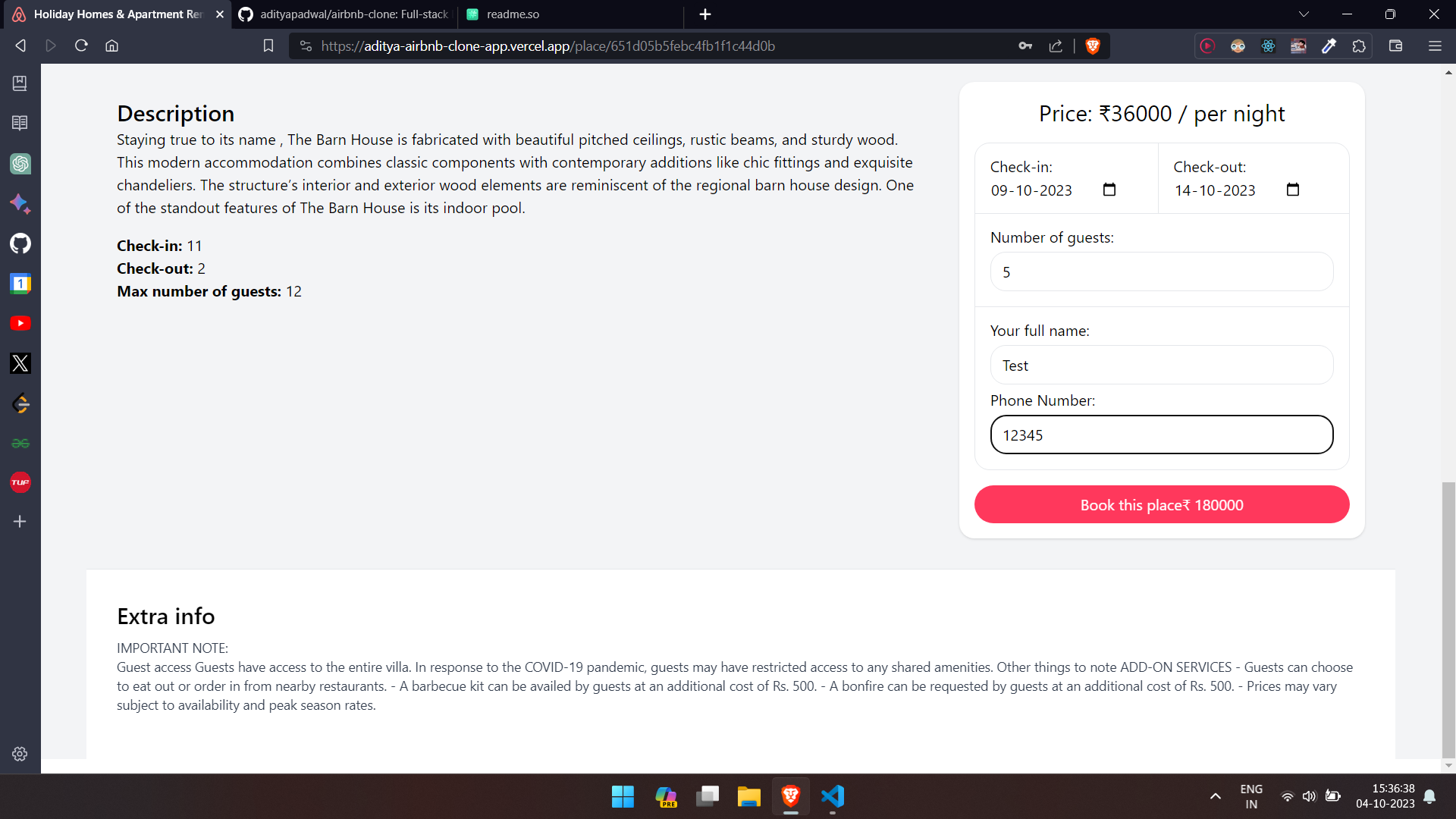 GitHub - adityapadwal/airbnb-clone: Full-stack Bookings Application: A ...