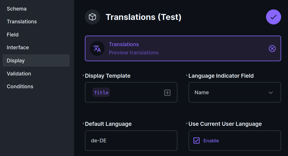 Translation Display - user/default language ignored and missing language indicator · Issue ...