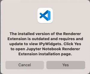 IPyWidgets not working with Jupyter Kernel · Issue #155 · microsoft/vscode-notebook-renderers ...