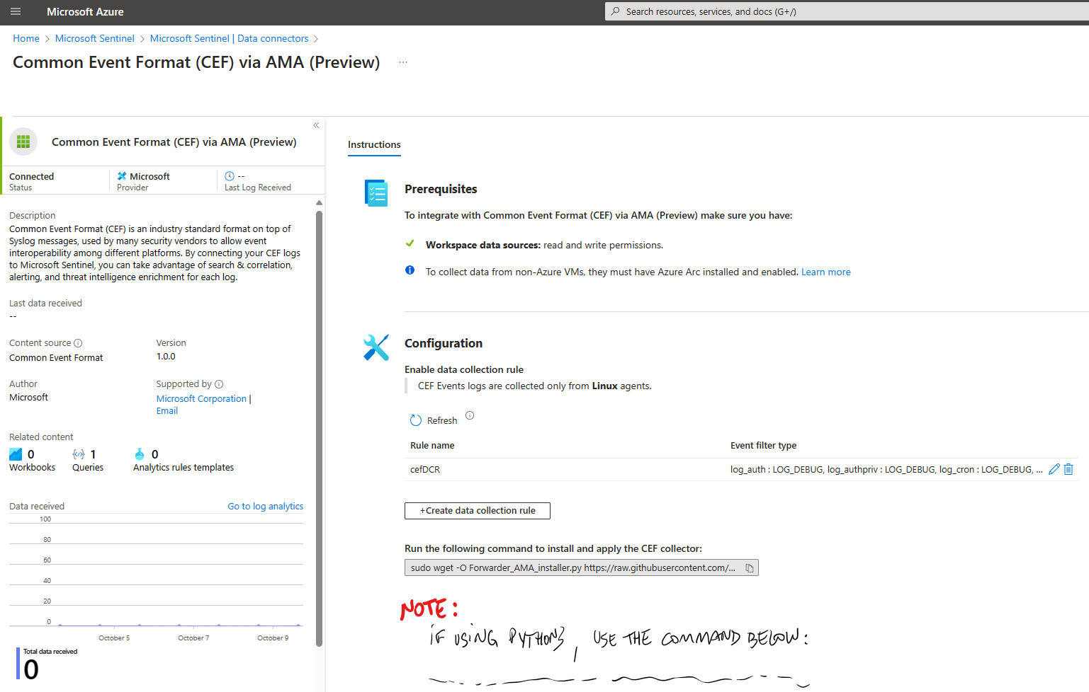 Github Rudneir2 Productfeedback Sentinel Dataconnector Cef Brokenlink