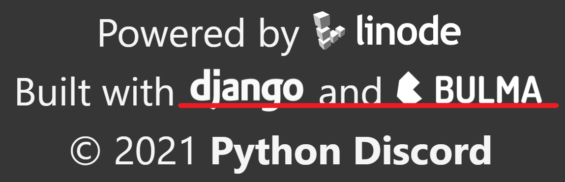 Django logo is not aligned with baseline of text in the footer · Issue ...
