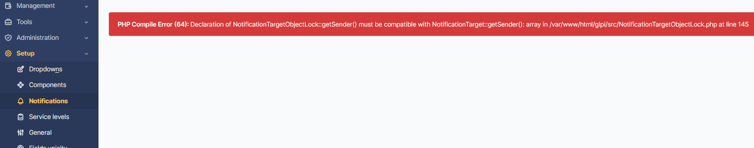 Glpi 10 Error Inserting Email To Queue · Issue 10497 · Glpi Projectglpi · Github 8927