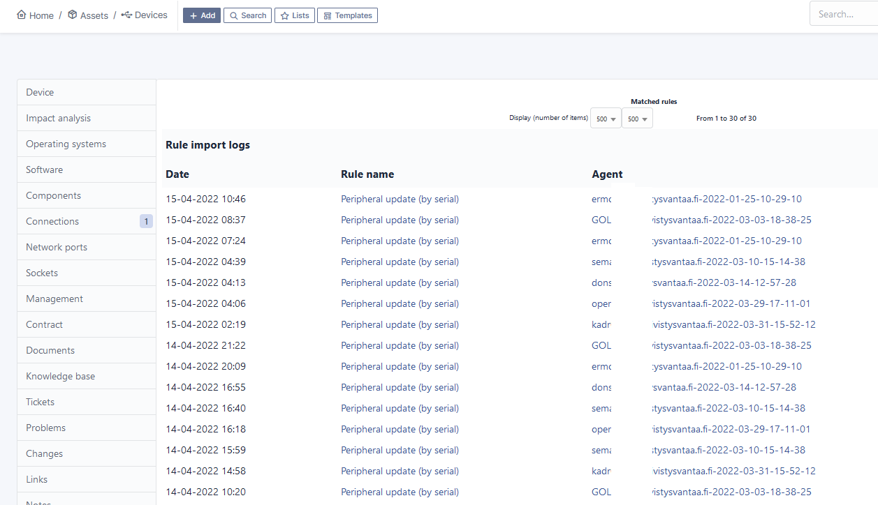 [Bug] [GLPI 10.0] Monitor Inventory Problem · Issue #10823 · glpi-project/glpi · GitHub