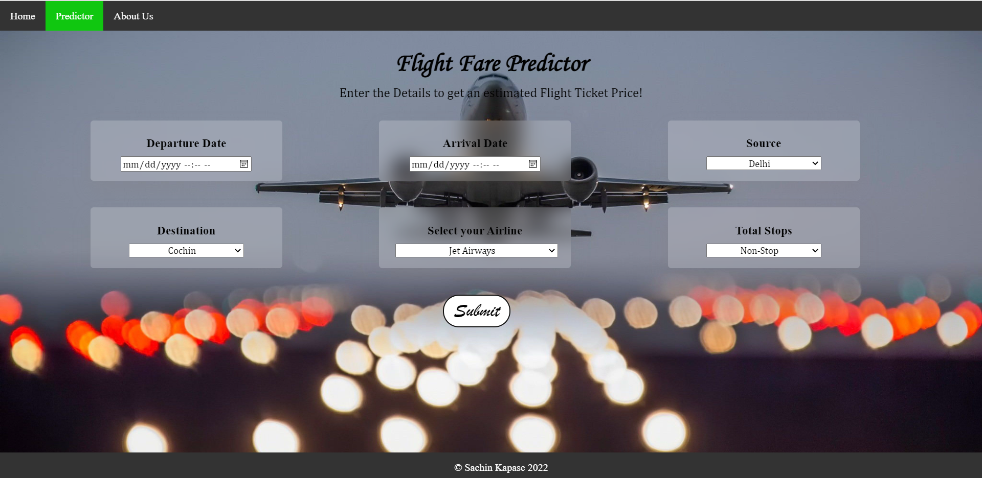GitHub - sachink45/flight_price_prediction