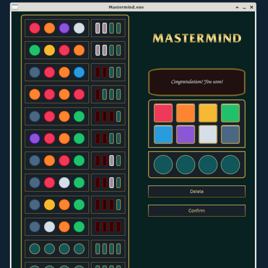 GitHub - Rimyo/Mastermind