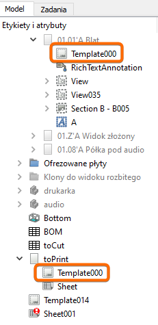toCut uses template already used by TechDraw causing serious issue, when the toPrint is deleted ...