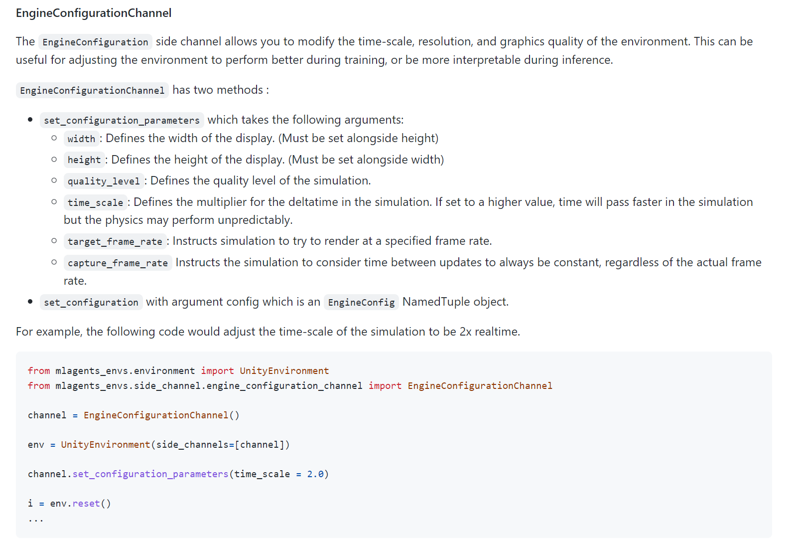 Question About Acclerate The Simulation Of Executable Environment · Issue 5654 · Unity