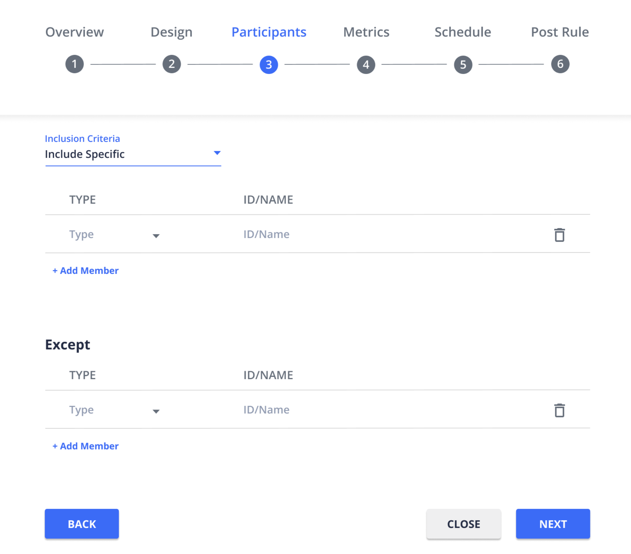 Default Rows in Participants Step · Issue #411 · CarnegieLearningWeb/UpGrade · GitHub