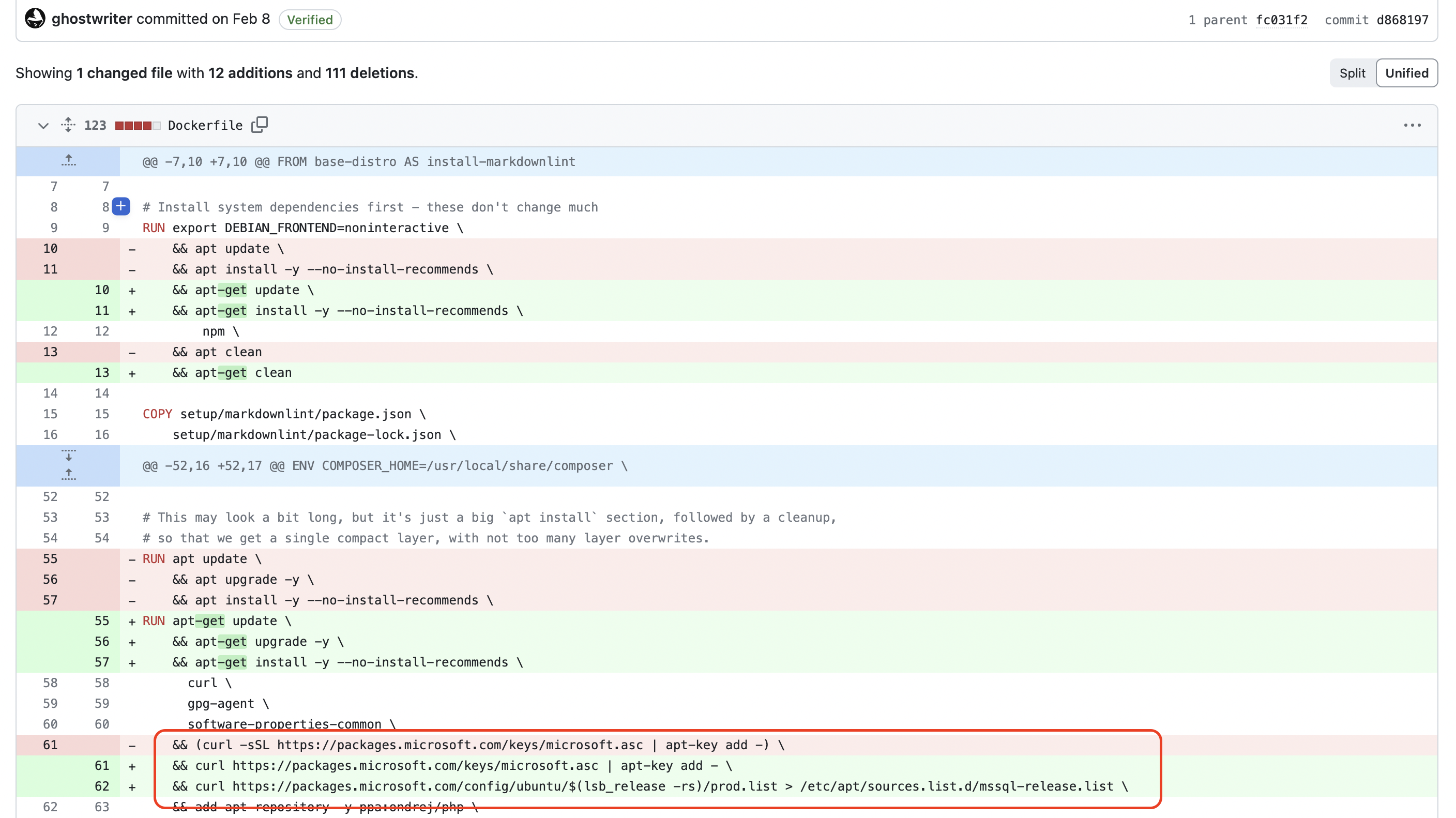 Unable to locate package msodbcsql17 · Issue #159 · laminas/laminas-continuous-integration ...