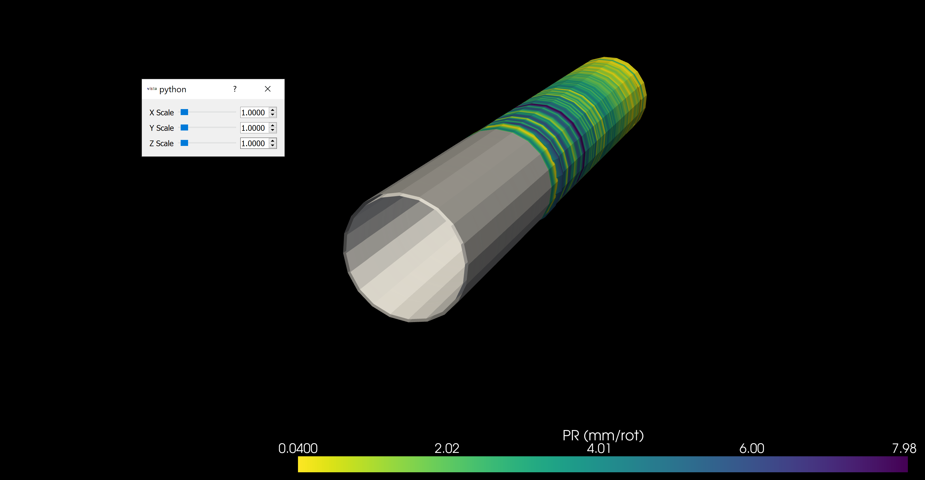 Scaling Z axis within the code · pyvista pyvista · Discussion #2021 ...