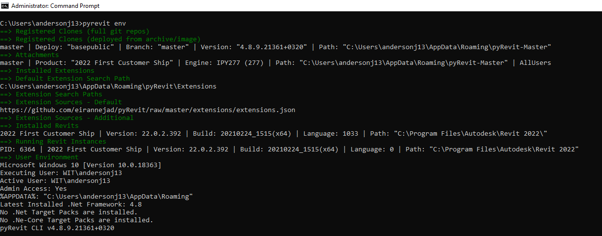 Failed seeding config file · Issue #1455 · pyrevitlabs/pyRevit · GitHub