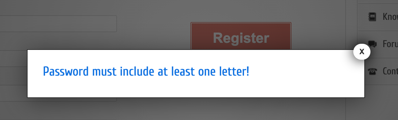 [Bug] Clarify password rules · Issue #1255 · boxbilling/boxbilling · GitHub