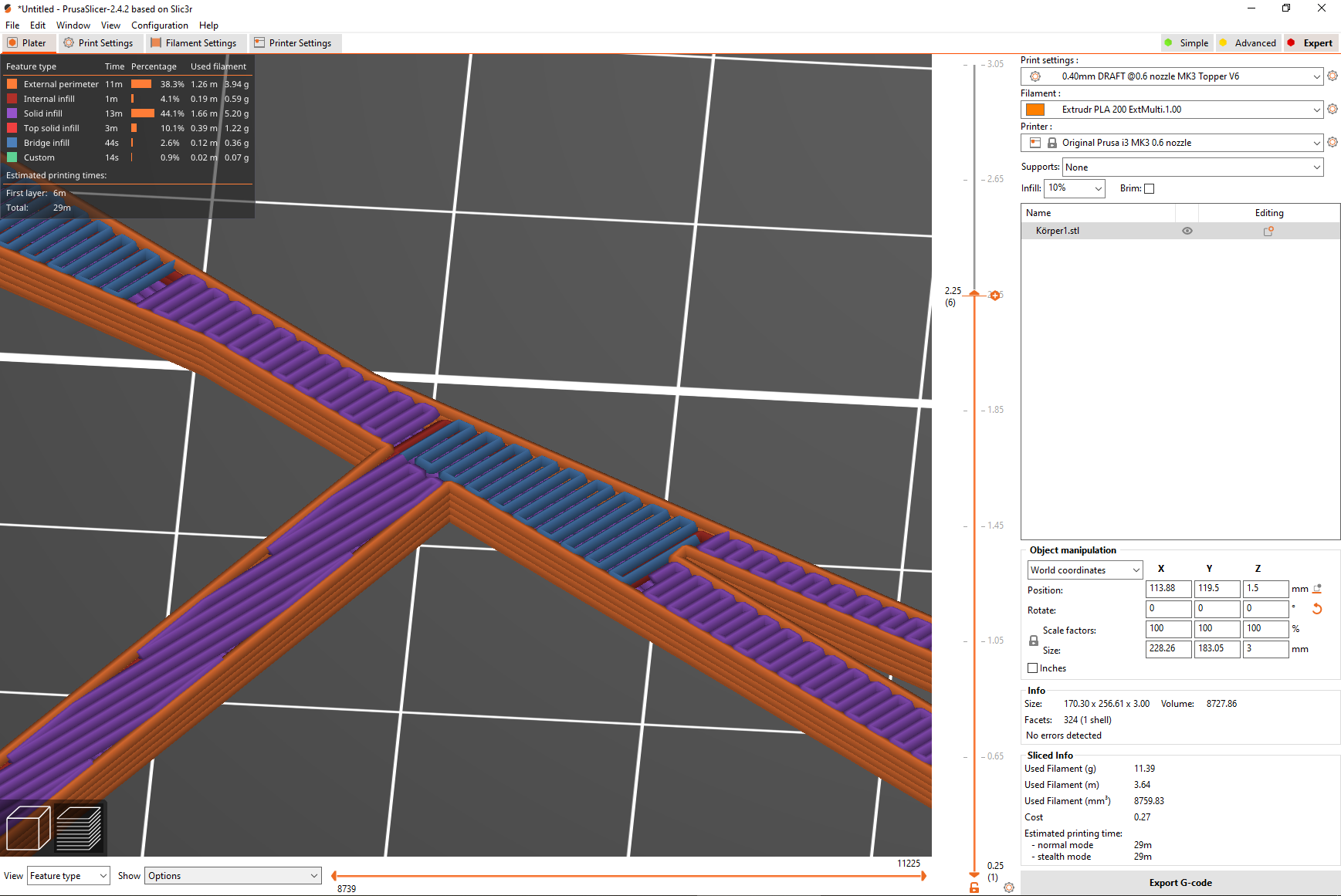 Bridge Infill indicated wrong · Issue #8369 · prusa3d/PrusaSlicer · GitHub