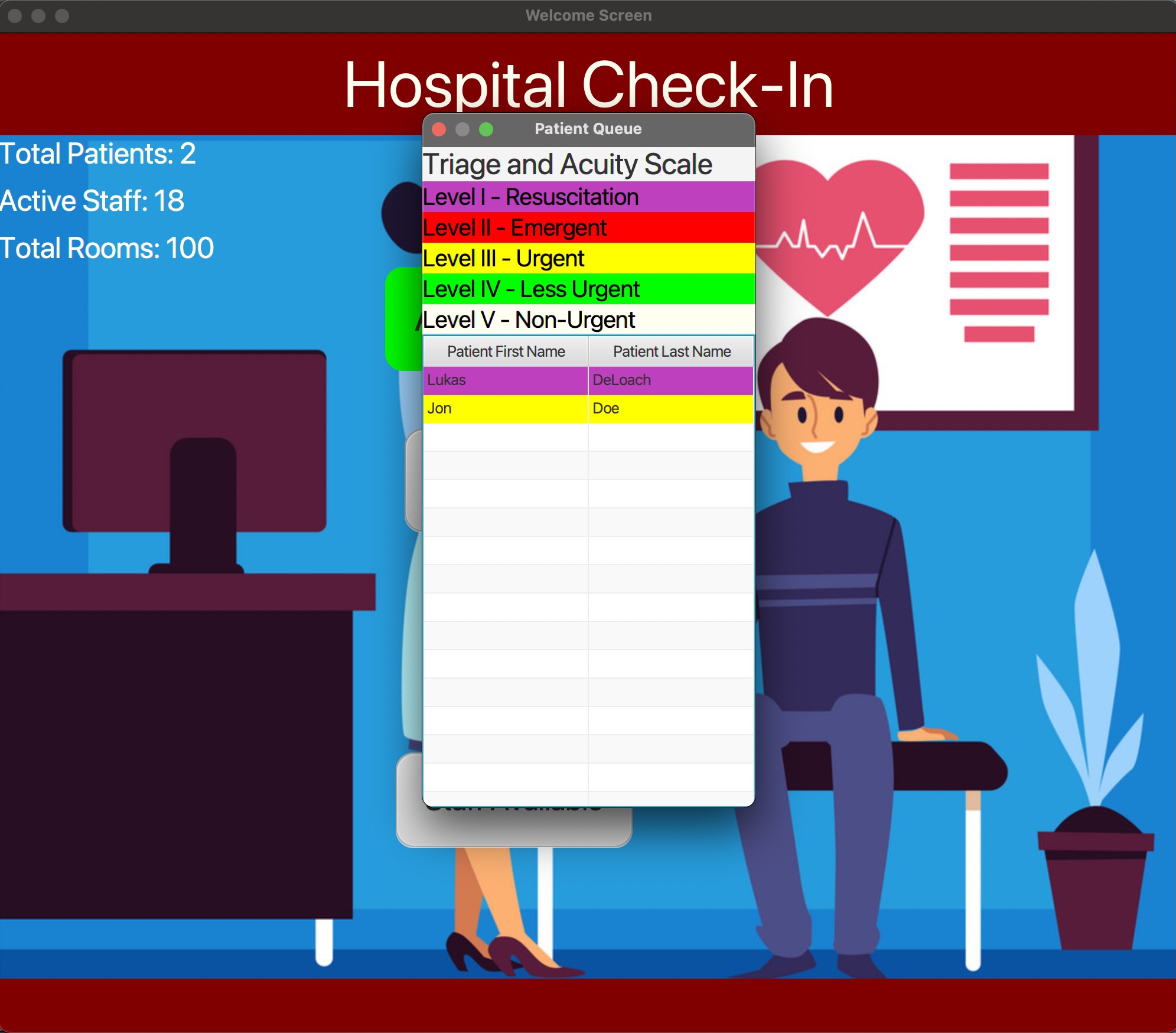 GitHub - EmmaZim/Hospital-Triage-System: Triage System that orders patients based on symptom ...