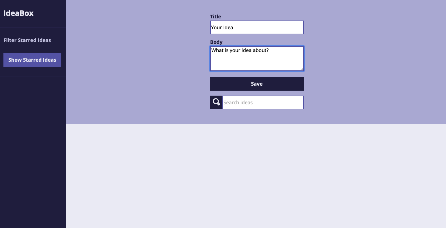 GitHub - jfarelli/ideabox