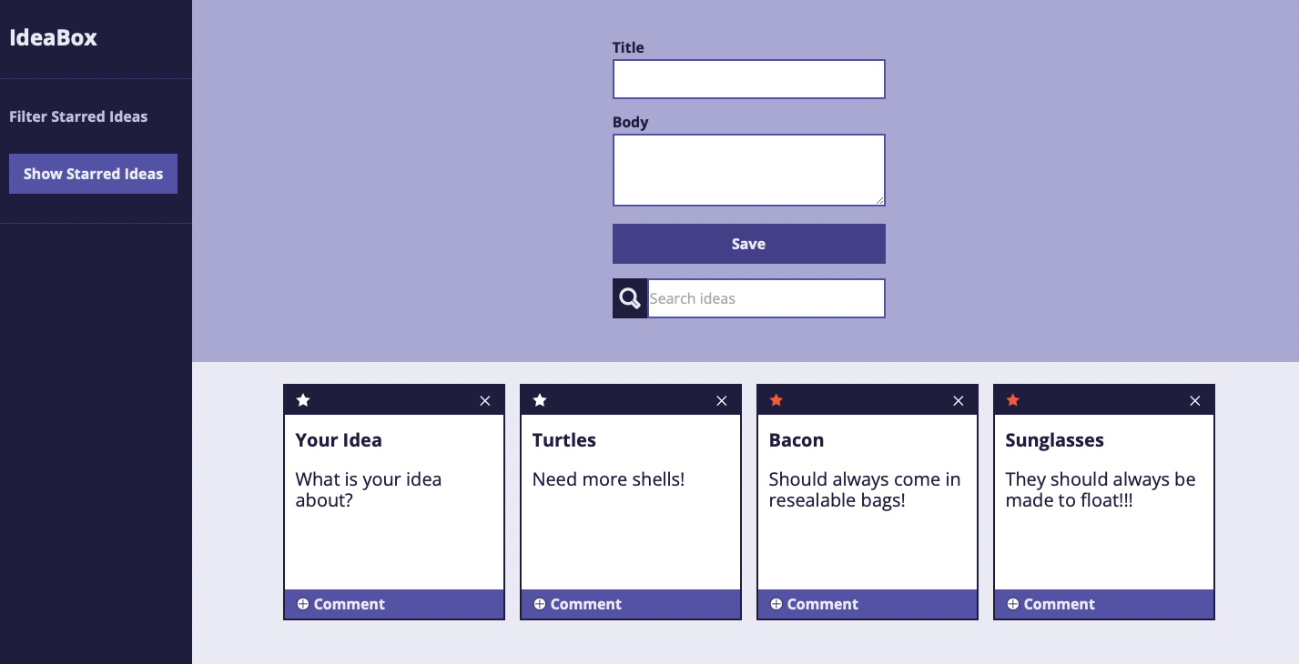 GitHub - jfarelli/ideabox