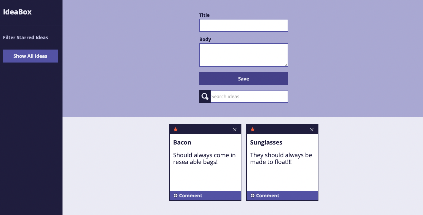 GitHub - jfarelli/ideabox