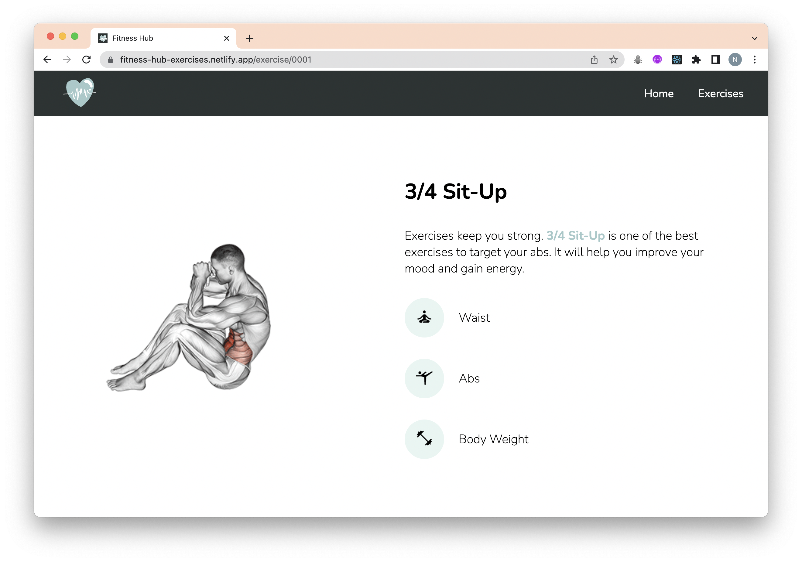 GitHub - nandiniparekh/fitness-hub: An interactive fitness website that aims to provide users ...