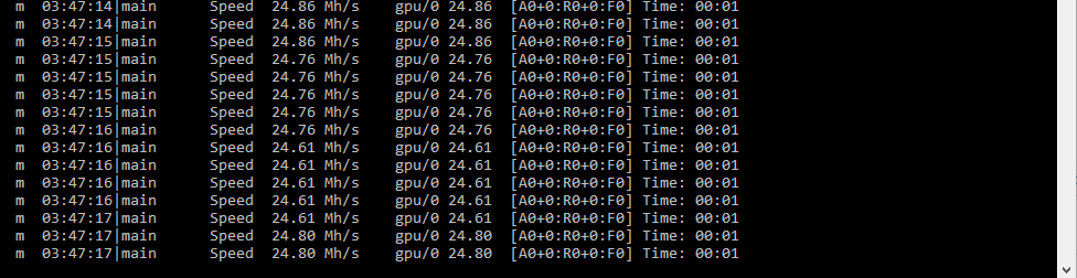 Console keeps scrolling · Issue #486 · ethereum-mining/ethminer · GitHub
